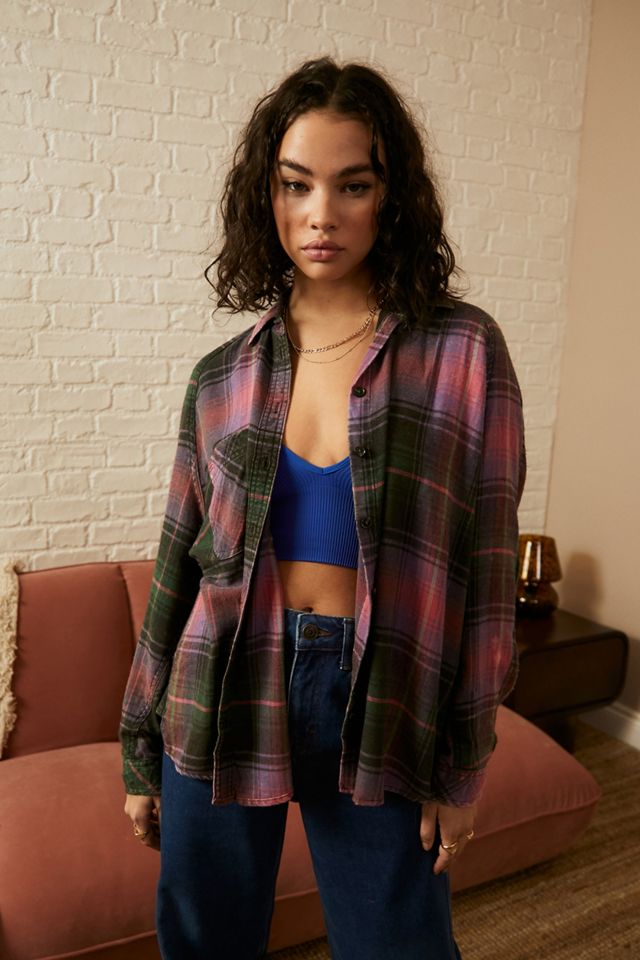 BDG Keanu Flannel Shirt | Urban Outfitters UK