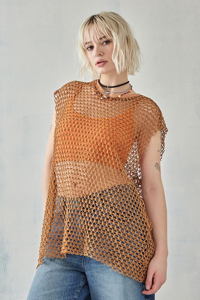 UO Alyse Mesh Layering Top | Urban Outfitters UK UO Alyse Mesh Layering Top | Urban Outfitters UK