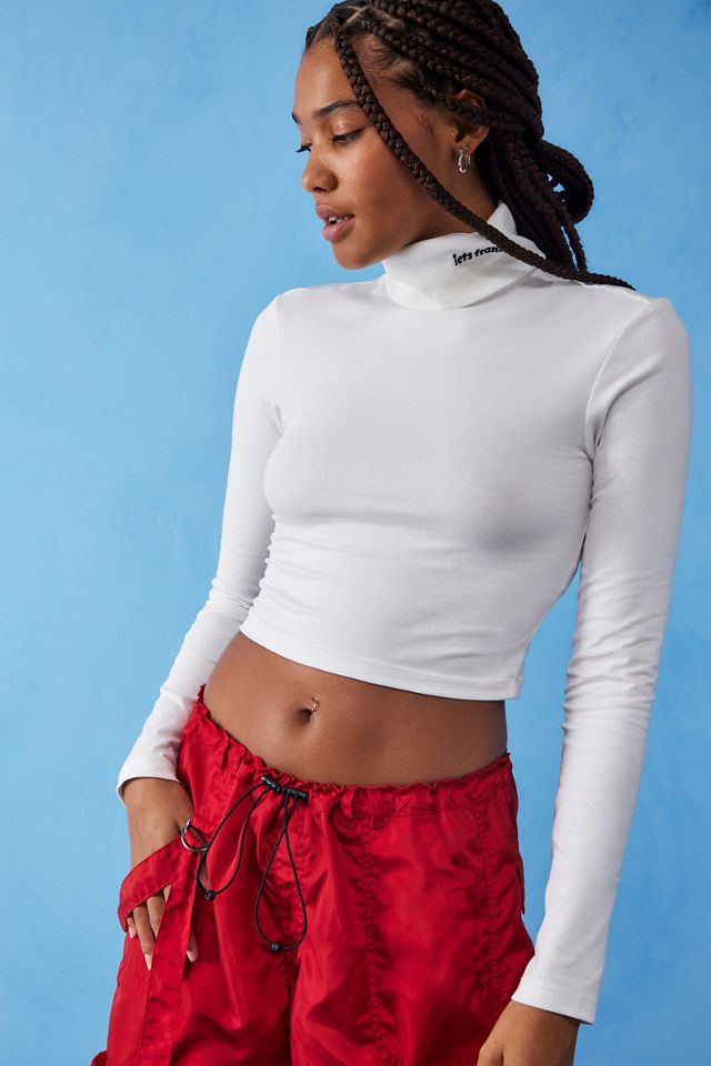 iets frans... Long Sleeve Roll Neck Top | Urban Outfitters UK