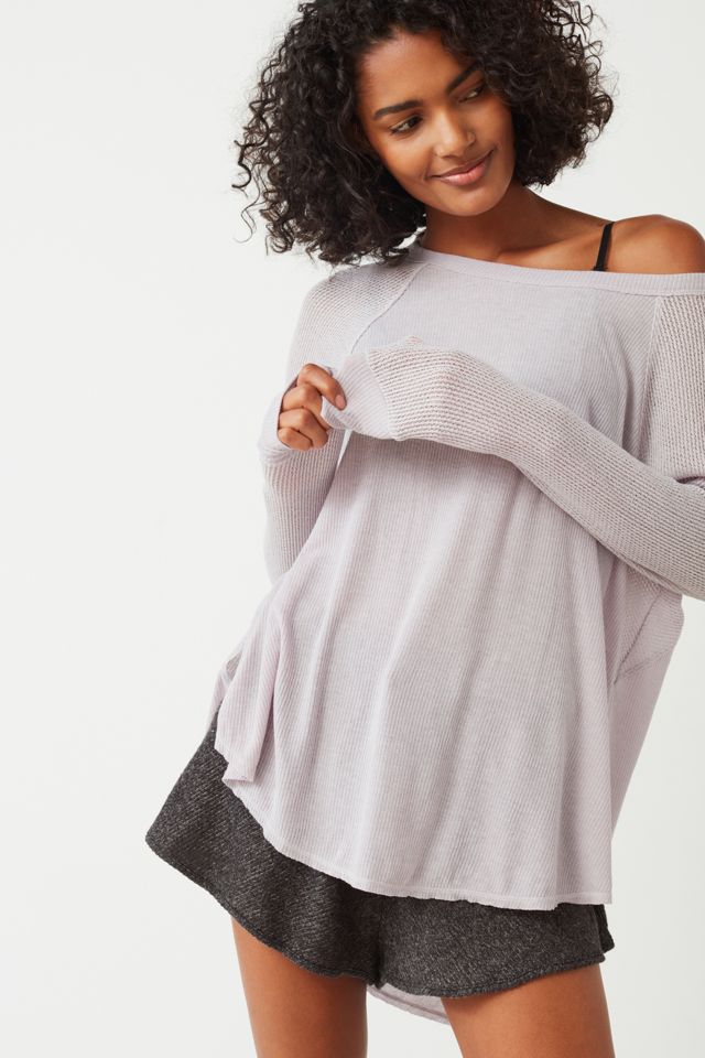 Out From Under Sofia Side-Split Top | Urban Outfitters UK