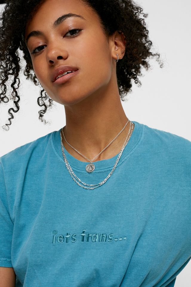 iets frans... Washed Logo T-Shirt | Urban Outfitters UK