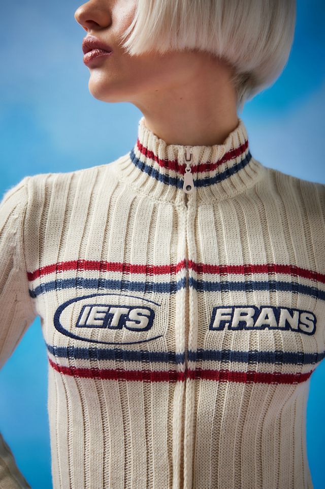 iets frans... Stripe Logo Track Top | Urban Outfitters UK