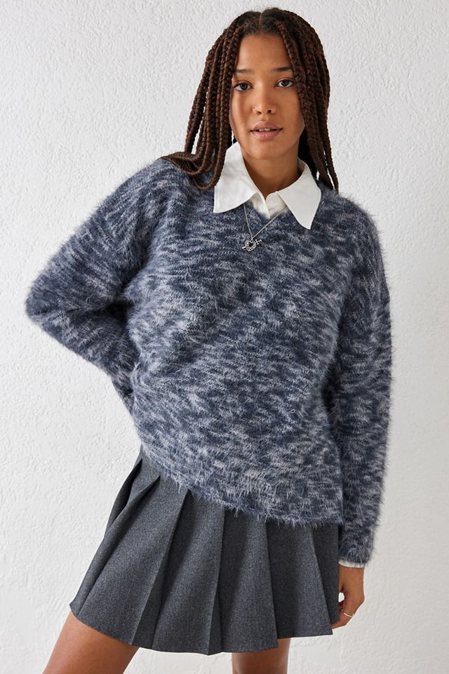 BDG Asher Fluffy Jumper | Urban Outfitters UK