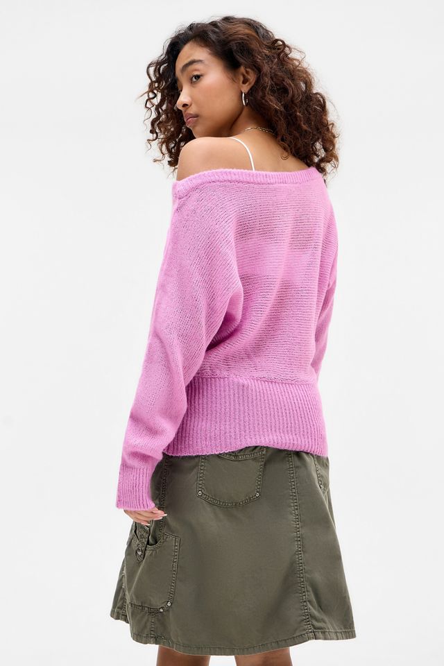 UO Jordan Off-Shoulder Slouch Top | Urban Outfitters UK