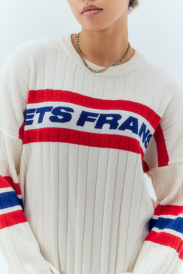 iets frans... Graphic Stripe Knit Jumper | Urban Outfitters UK