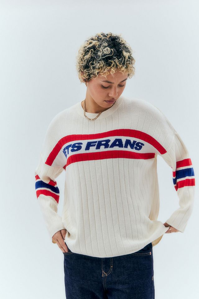 iets frans... Graphic Stripe Knit Jumper | Urban Outfitters UK