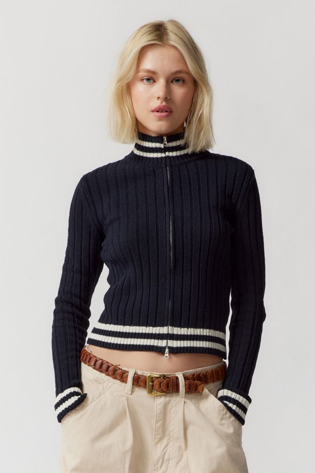 BDG Bella Zip-Up Cardigan | Urban Outfitters UK