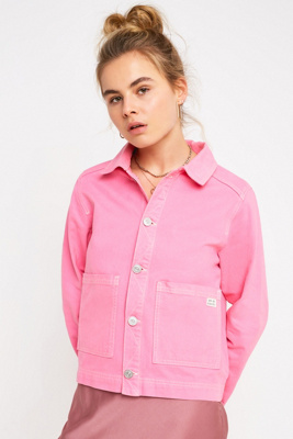 BDG Bright Pink Utility Jacket | Urban Outfitters UK