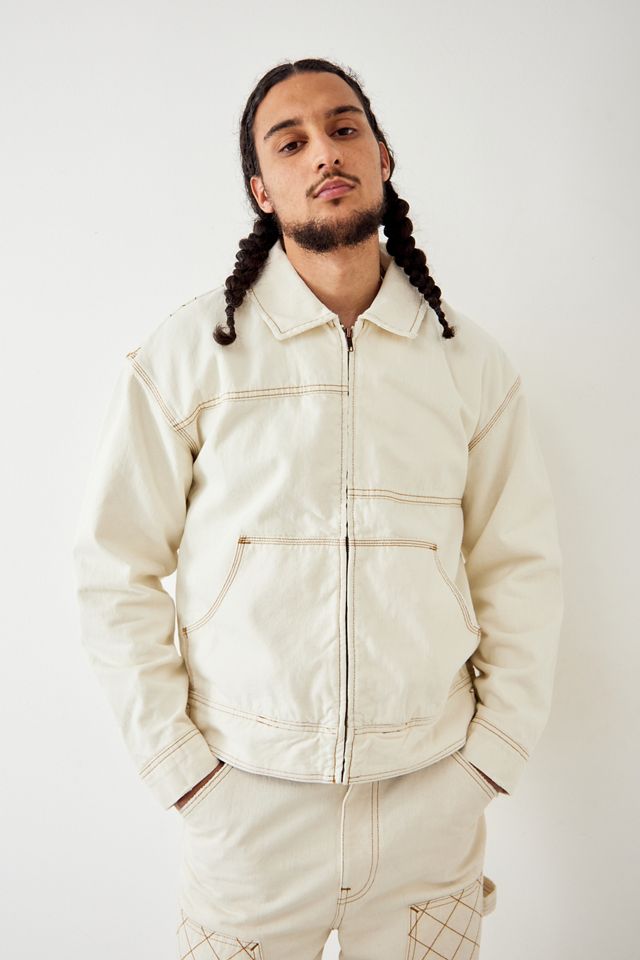 BDG x ISKO x Dwayne Coleman Chaqueta de punto de contraste | Urban ...