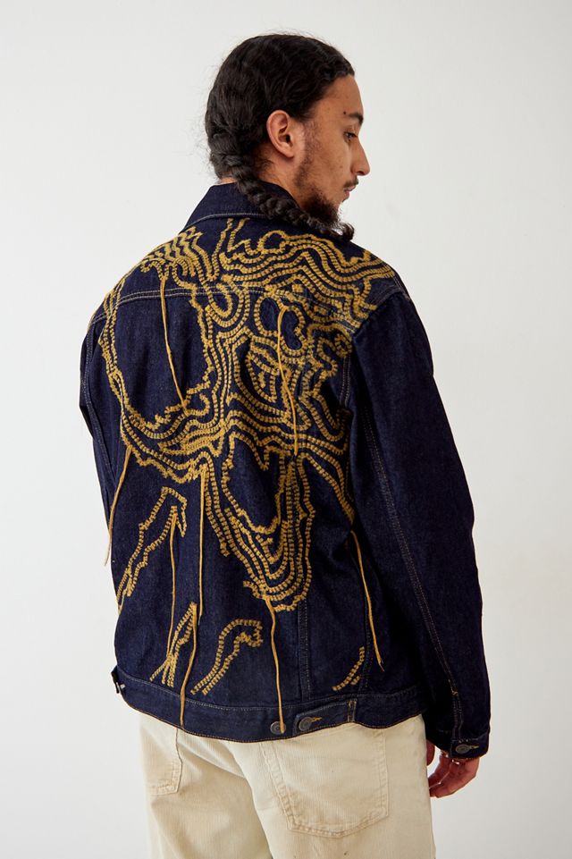 BDG x ISKO x Dwayne Coleman – Bestickte Jeansjacke | Urban Outfitters DE