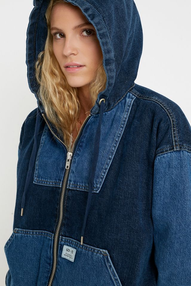 BDG Patchwork Denim Skate Jacket | Urban Outfitters UK