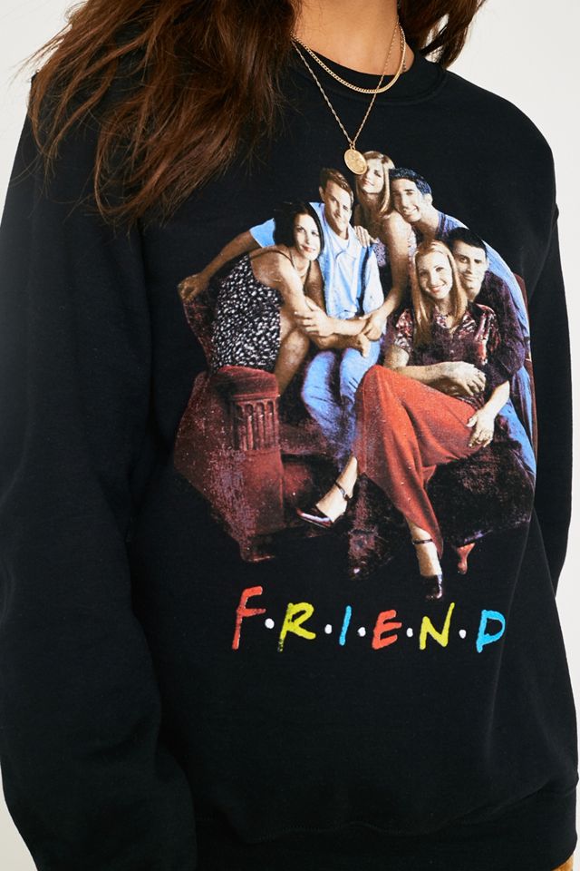 Friends Throwback Crew Neck Sweatshirt | Urban Outfitters UK