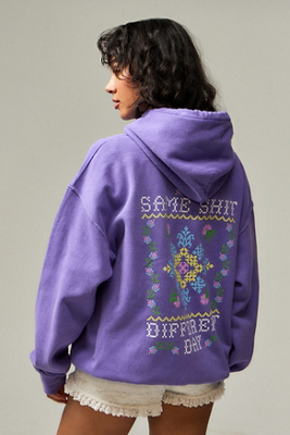 UO Same Sh*t Diff Day Hoodie | Urban Outfitters UK