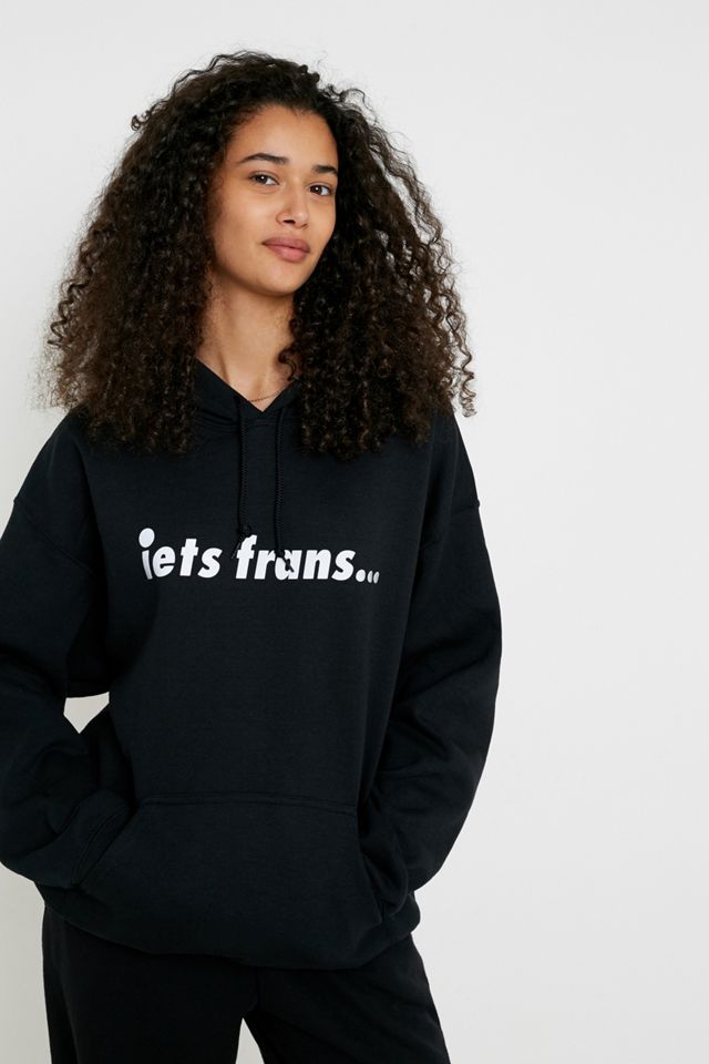 iets frans... Reflective Logo Skate Hoodie | Urban Outfitters UK