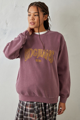 BDG Chain Stitch Sweatshirt | Urban Outfitters UK
