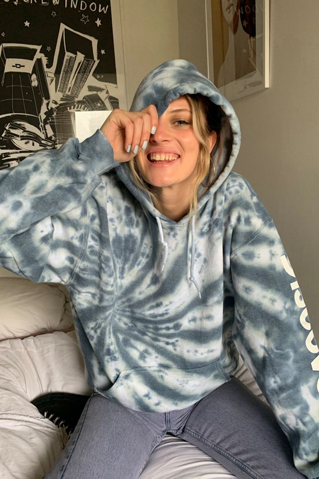 UO Discovery Channel Tie-Dye Hoodie | Urban Outfitters UK