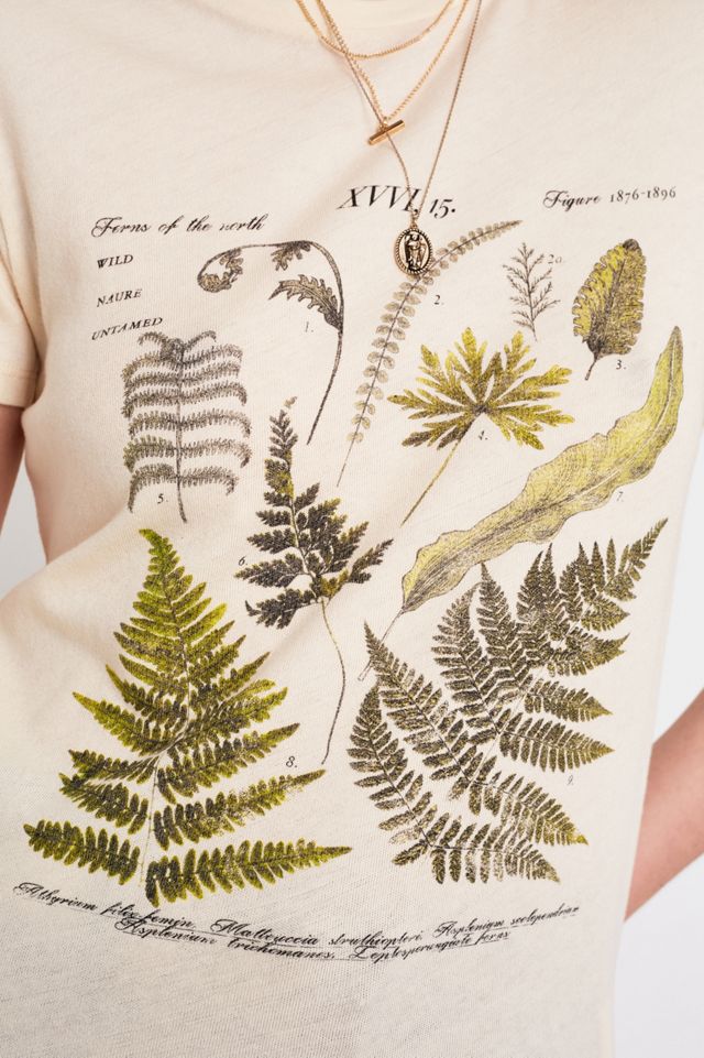 UO Fern Print T-Shirt | Urban Outfitters UK