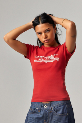 UO Chevrolet Baby T-Shirt | Urban Outfitters UK