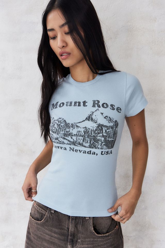UO Mount Rose Baby T-Shirt | Urban Outfitters UK
