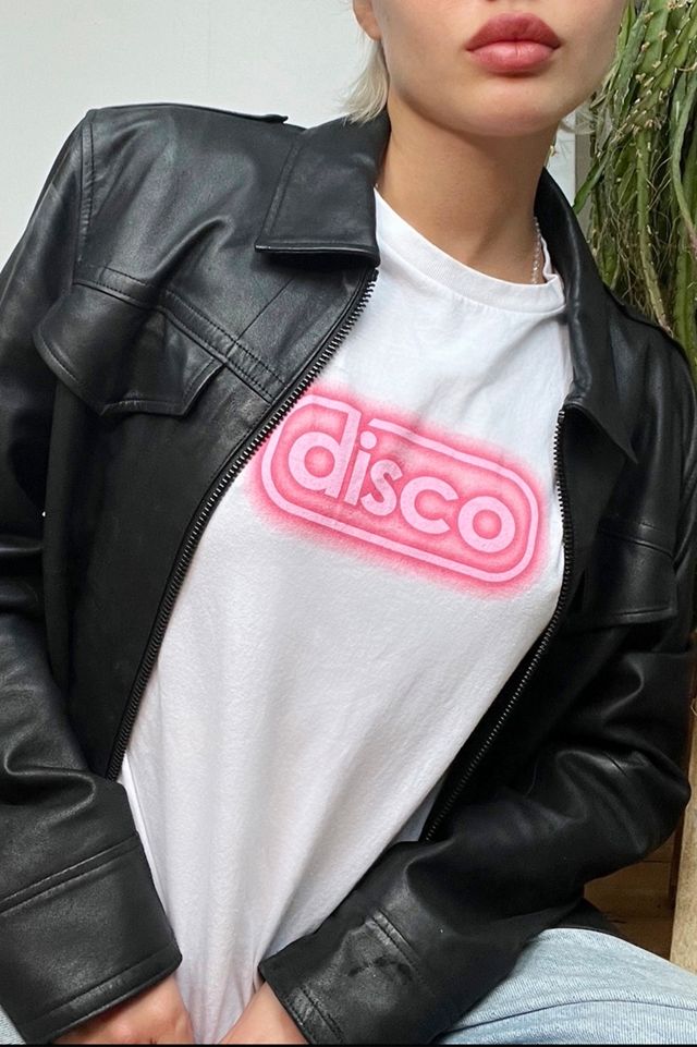 UO Glow Disco T-Shirt | Urban Outfitters UK