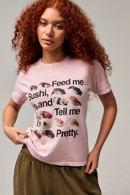 UO Feed Me Sushi T-Shirt | Urban Outfitters UK