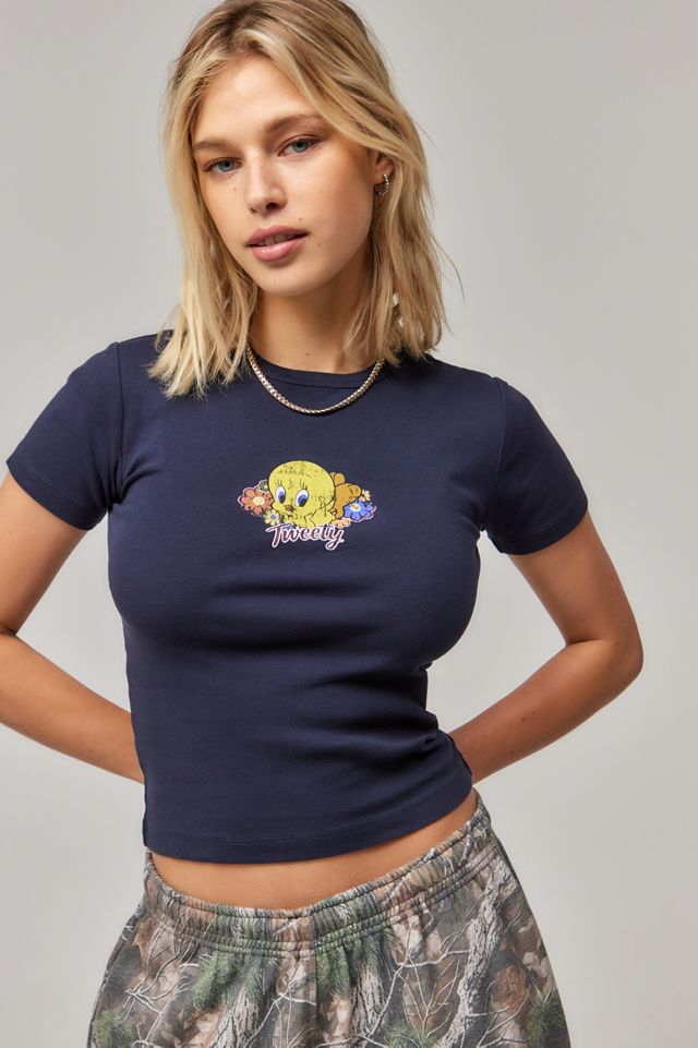 UO Tweety Pie Baby T-Shirt | Urban Outfitters UK