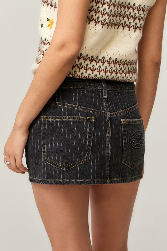 BDG Ultimate Pinstripe Denim Mini Skirt | Urban Outfitters UK