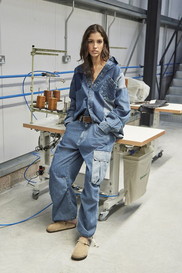 Jeans Cargo de Bloques de Color BDG x ISKO x Dwayne Coleman | Urban ...