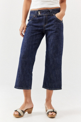 BDG Kick Flare Capri Jeans | Urban Outfitters UK