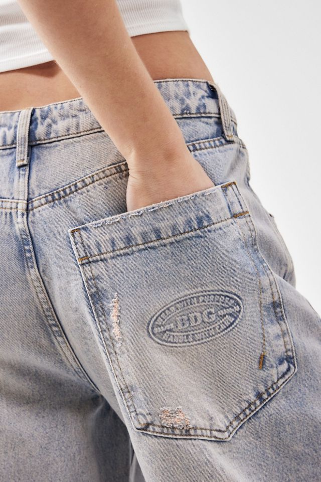 BDG Jaya Baggy Pink Tint Jeans | Urban Outfitters UK