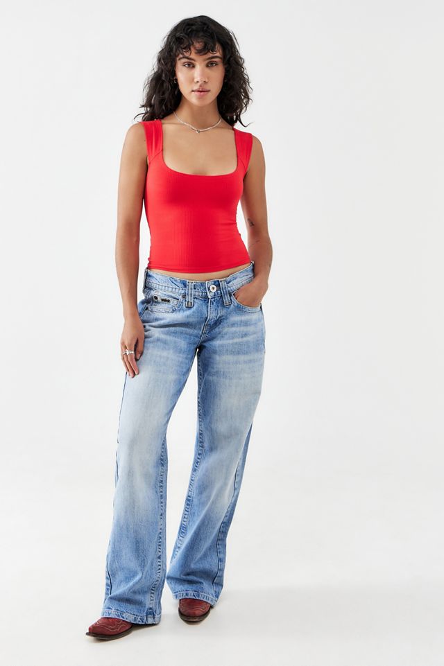BDG Kayla Low Rider Cali Summer Jeans | Urban Outfitters FR
