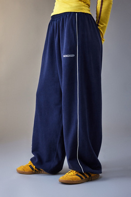 iets frans... Harri Navy Logo Baggy Joggers | Urban Outfitters UK