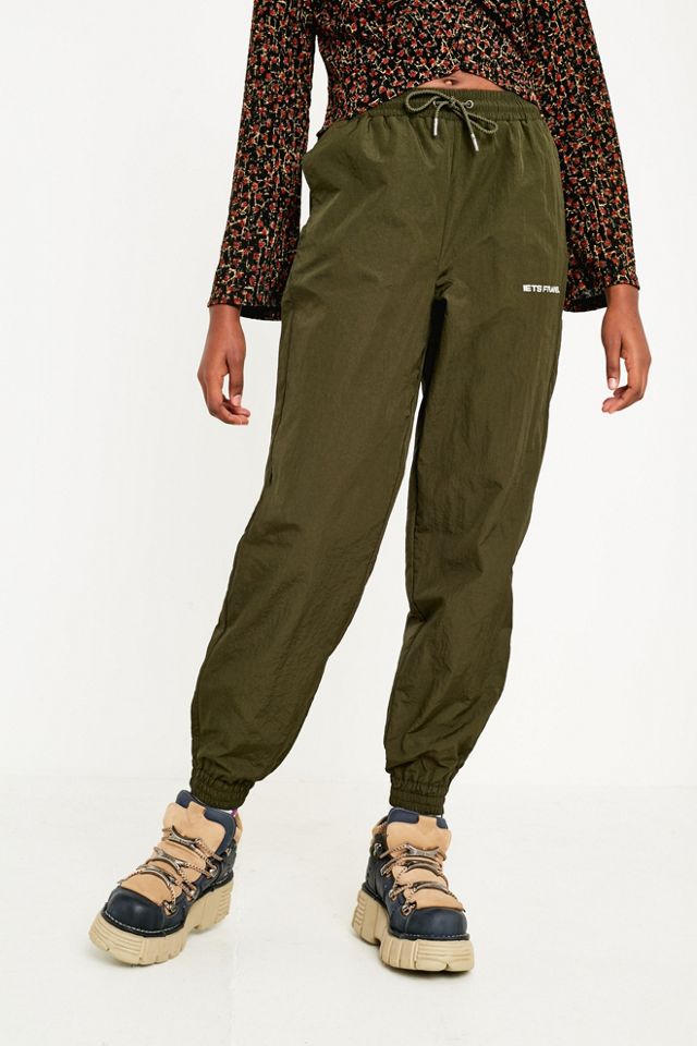 iets frans... Khaki Shell Track Pants | Urban Outfitters UK