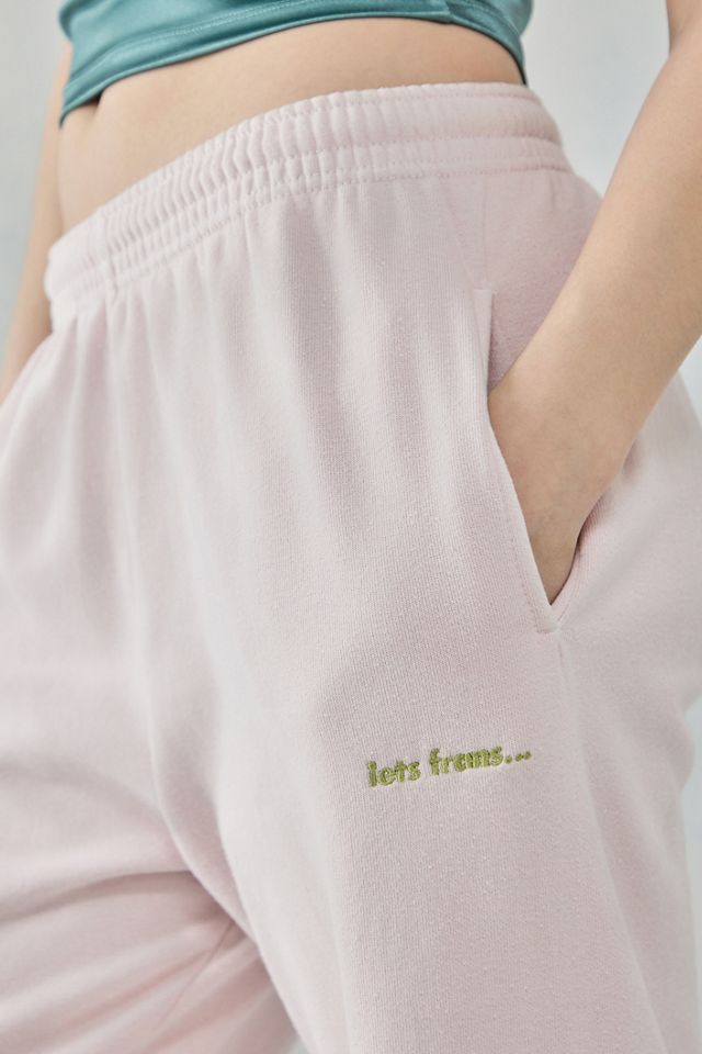 iets frans... Cyber Pink Cuffed Joggers | Urban Outfitters UK