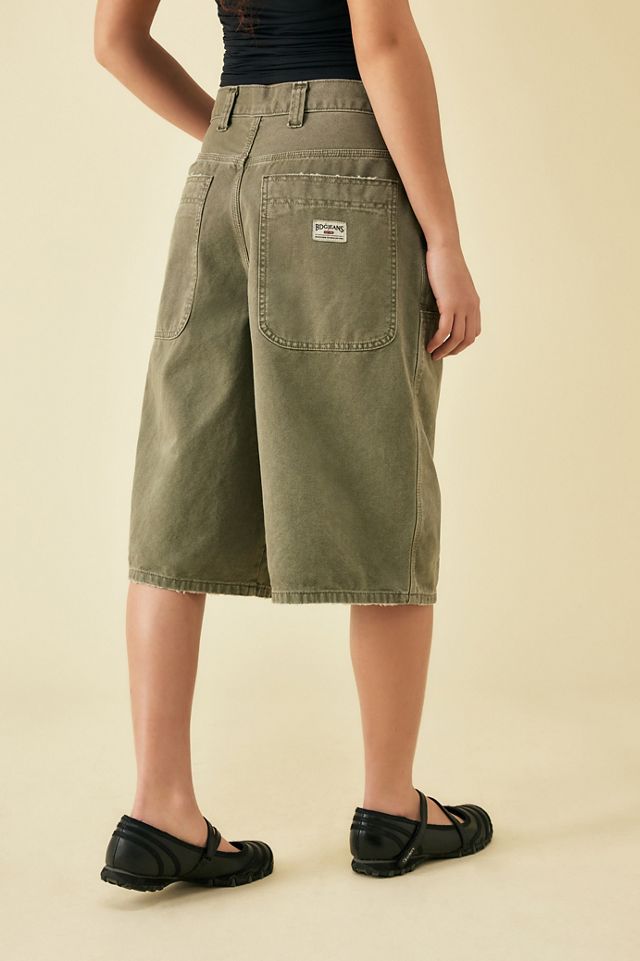 BDG Annie Canvas Longline Carpenter Jorts | Urban Outfitters UK
