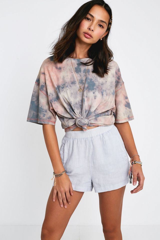 UO Blue Runner Shorts | Urban Outfitters UK