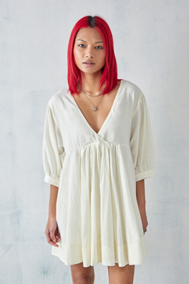 UO Vero Shapeless Mini Dress | Urban Outfitters UK
