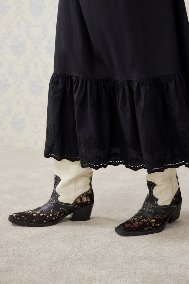 Kimchi Blue Wanda Broderie Midi Dress | Urban Outfitters UK