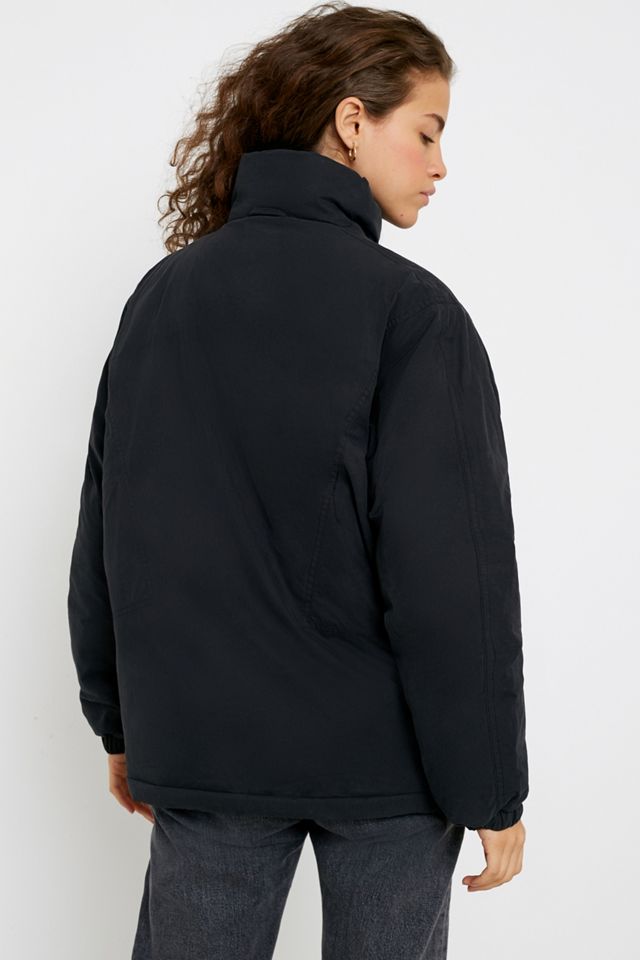 iets frans... Oversized Padded Black Coat | Urban Outfitters UK