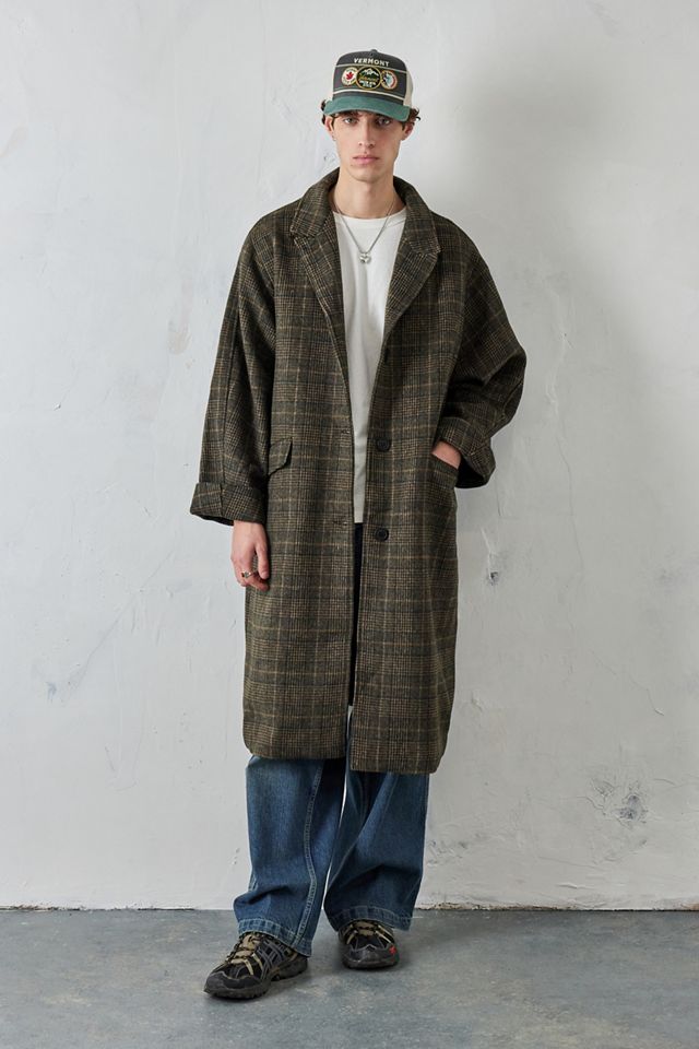 UO Oversized Wool Overcoat | Urban Outfitters UK