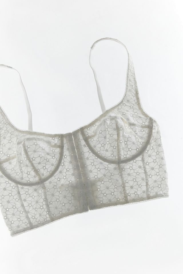 Out From Under Anastasia Summer Eyelet Bra Top | Urban Outfitters UK