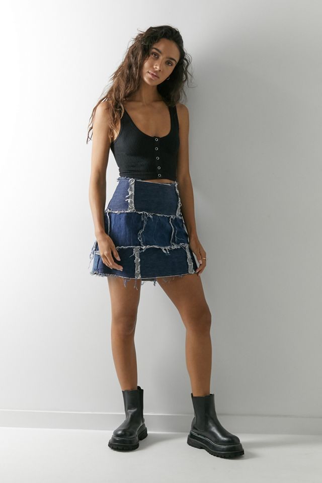 Out From Under Drew Seamless Snap-Front Bra Top | Urban Outfitters UK