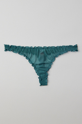 Out From Under - String brodé Sweet Nothings rose | Urban Outfitters FR