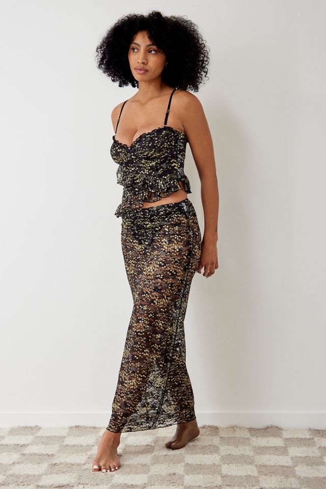 Wild Lovers Gianna Maxi Skirt | Urban Outfitters UK