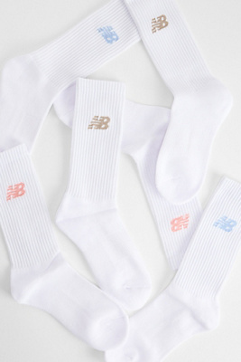 New Balance Logo Socks 3-Pack | Urban Outfitters UK