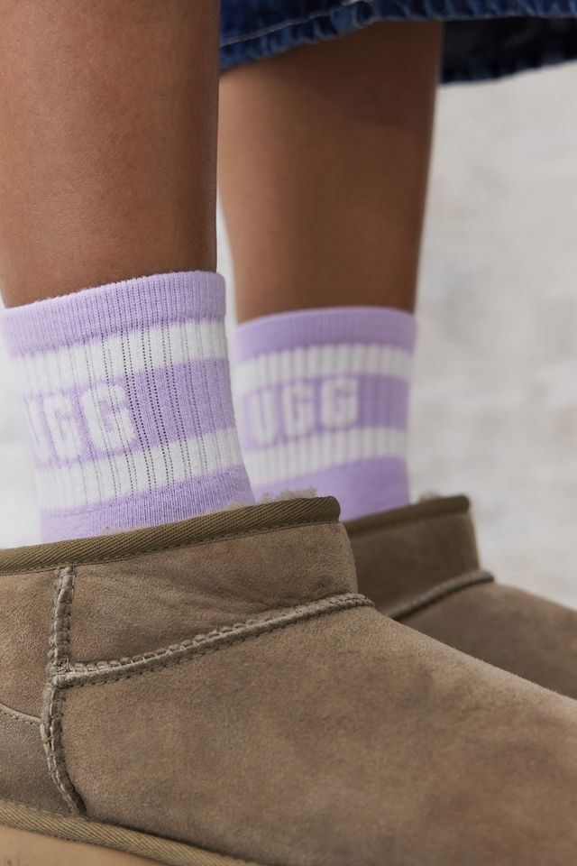 UGG Calcetines Lilac Deirson Logo | Urban Outfitters ES