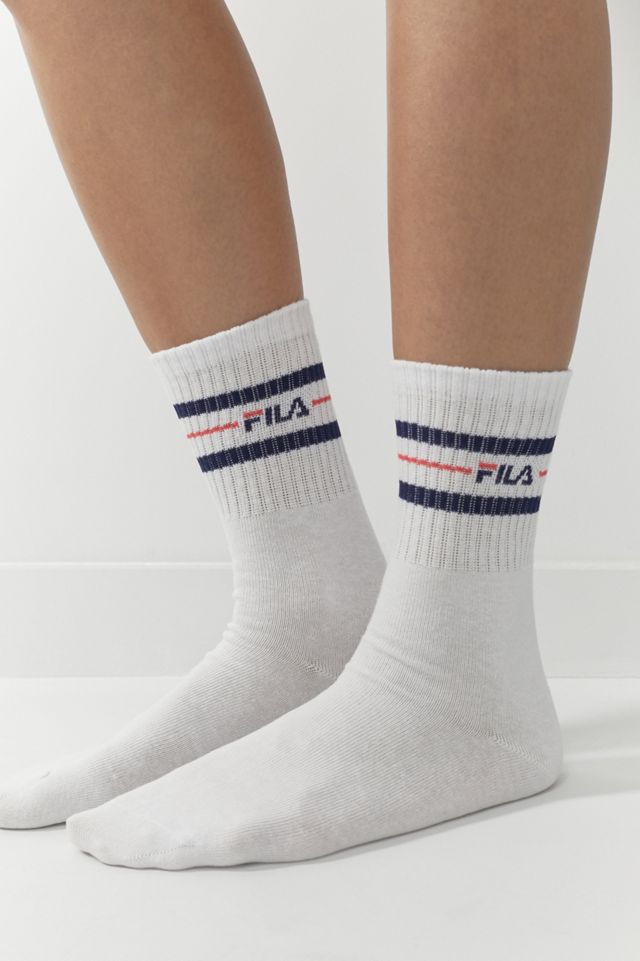 FILA Thin Stripe Crew Socks 3-Pack | Urban Outfitters UK