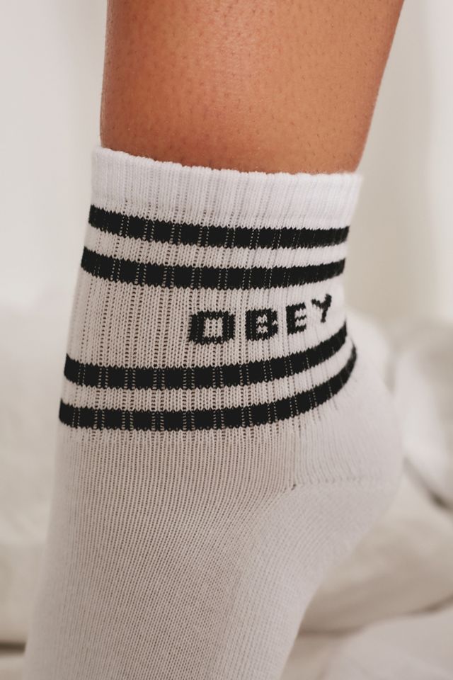 OBEY Coop Crew Socks | Urban Outfitters UK