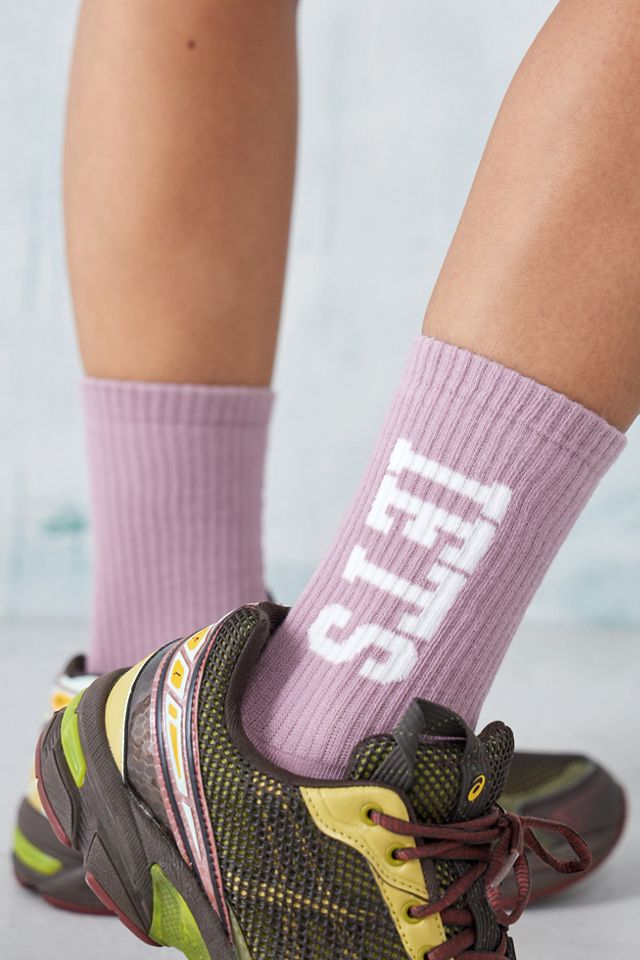 iets frans... Rose Collegiate Logo Sports Socks | Urban Outfitters UK