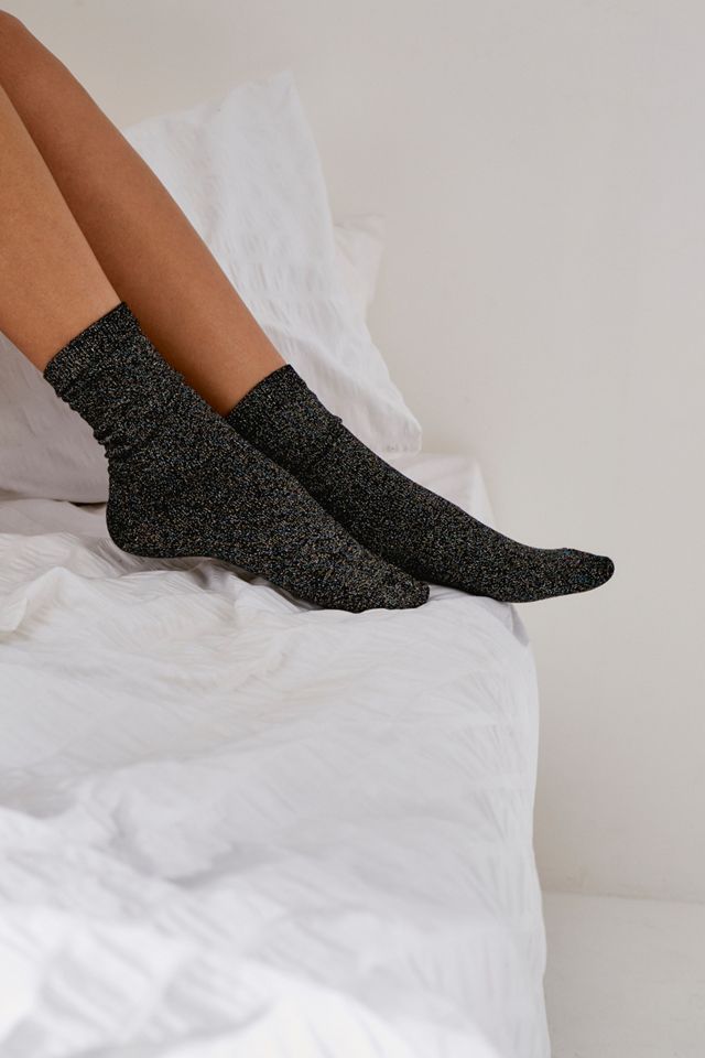 Shimmer Stripe Socks | Urban Outfitters UK